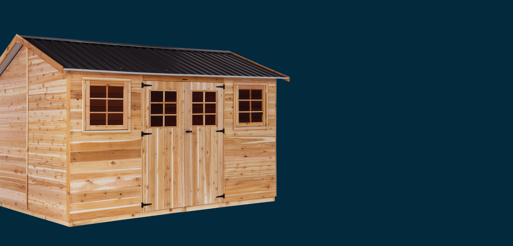Hazel 9x6 Cedar Timber Shed